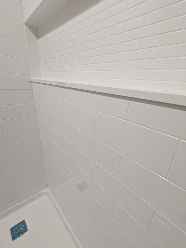 MAAX NexTile 60-in W x 30-in D x 74-in H White 4-Piece Direct To Stud ...