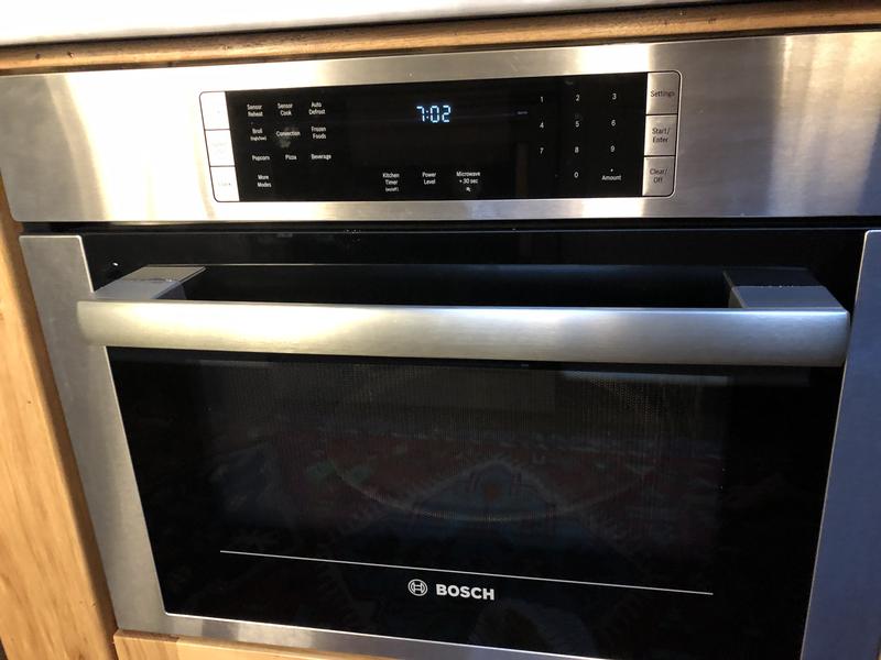 Bosch 800 Series 1.6-cu ft 1000-Watt 26.75-in Built-In Microwave with ...