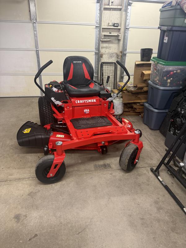 CRAFTSMAN Z5800 54-in 24-HP V-twin Gas Zero-turn Riding Lawn Mower ...