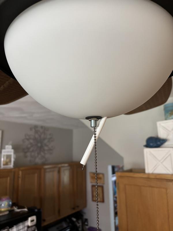 Harbor Breeze Cedar Shoals 44-in Matte black LED Indoor/Outdoor Downrod ...