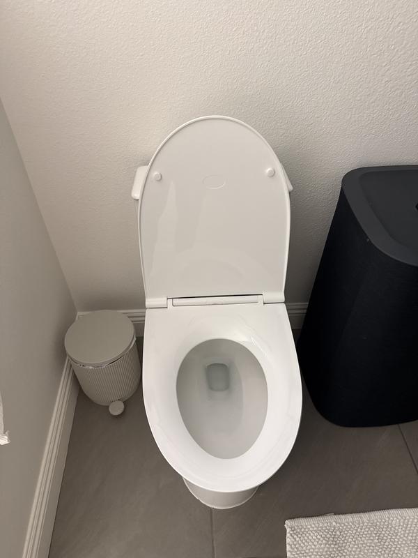 DeerValley Toilets Black Elongated Standard height 12-in Rough-In ...