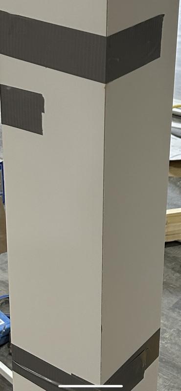 Ekena Millwork Craftsman Classic 9.625-in W x 9-ft H Unfinished PVC ...