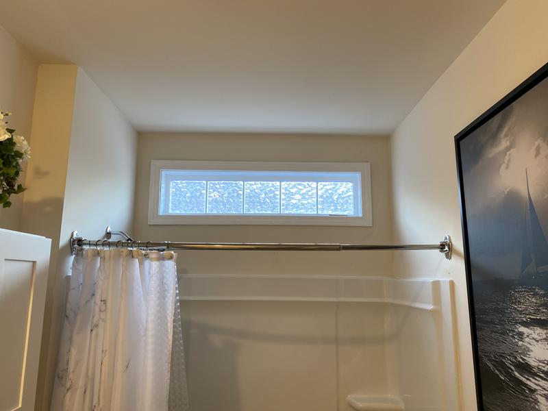 Hy-Lite Wave Acrylic Block Window 42-in x 42-in Vinyl New construction ...