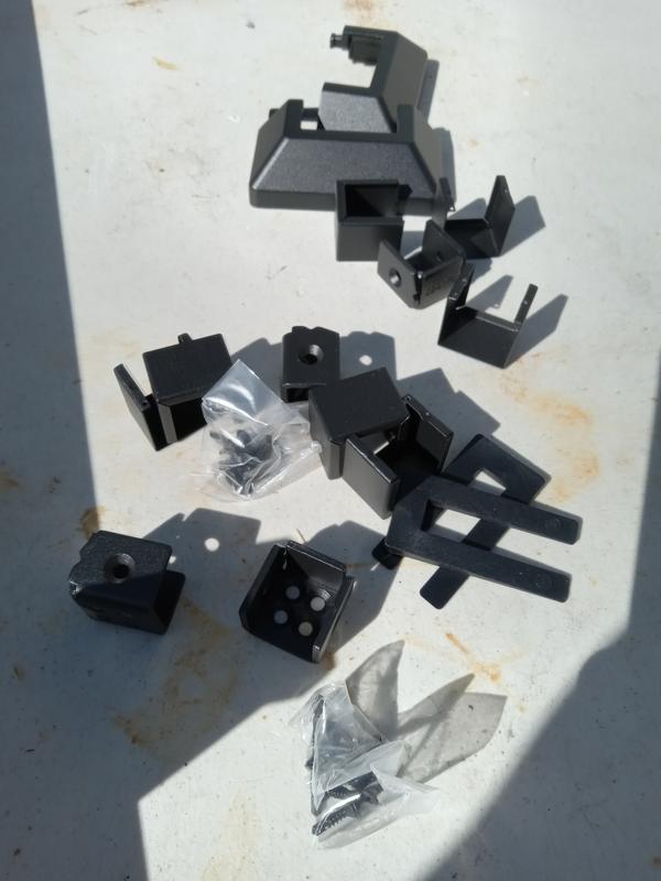 Shop RELIABILT RELIABILT 6-ft x 36-in Black Sand Steel Deck Rail ...