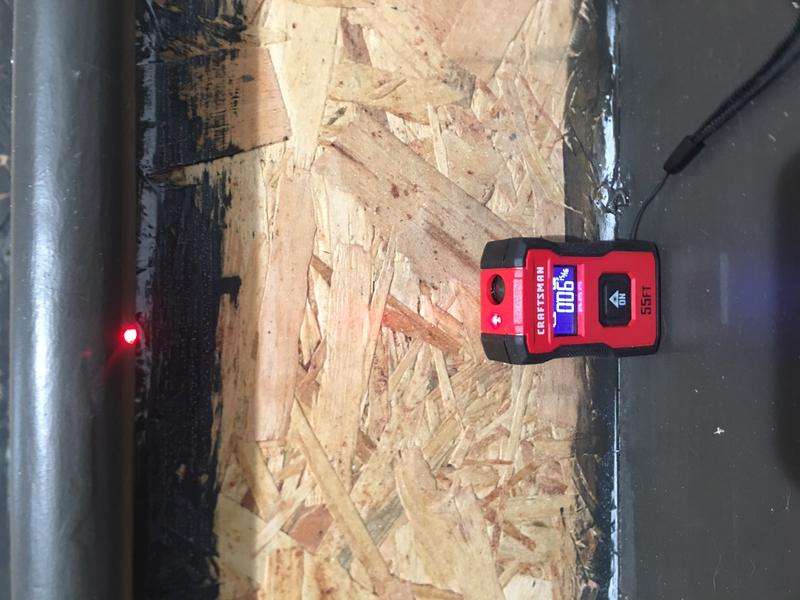 CRAFTSMAN Pocket LDM 55-ft Indoor Red Laser Distance Measurer with ...