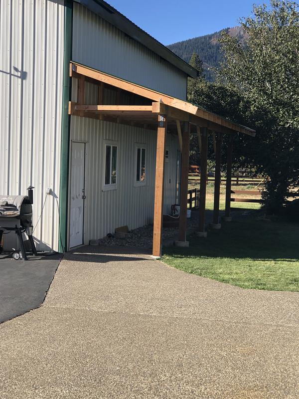 Simpson Strong-Tie CCQ 4-in x 6-in Painted Wood to wood Column cap in ...