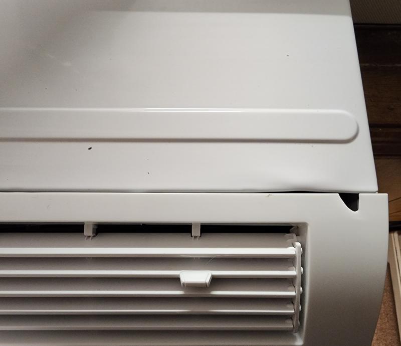 GE ClearView 250-sq ft Window Air Conditioner with Remote (115-Volt ...