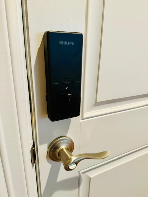 Philips Home Access 1000 Series Matte Black Electronic Deadbolt ...