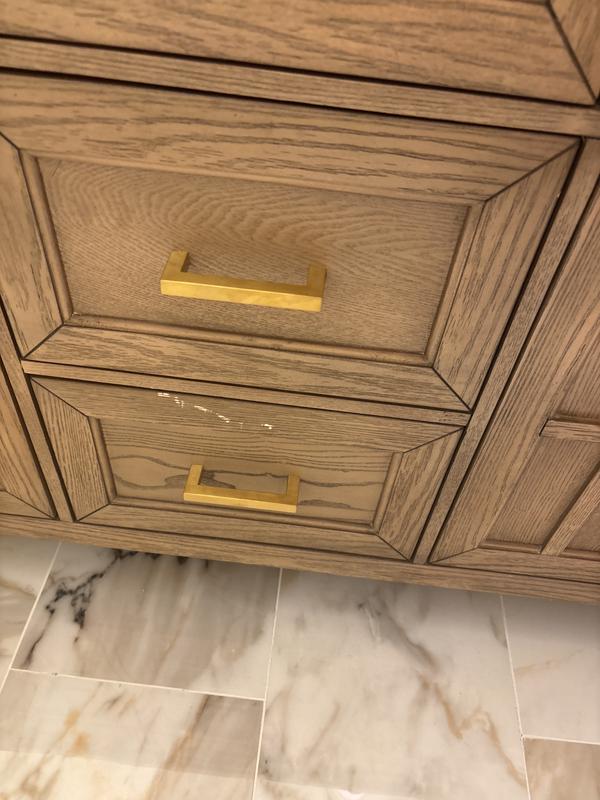 allen + roth Cantrell 72-in Oak Undermount Double Sink Bathroom Vanity ...