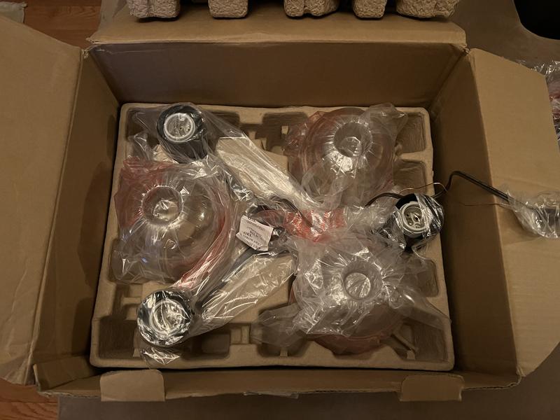 Project Source Traywick 3-Light Brushed Nickel Transitional Led ...