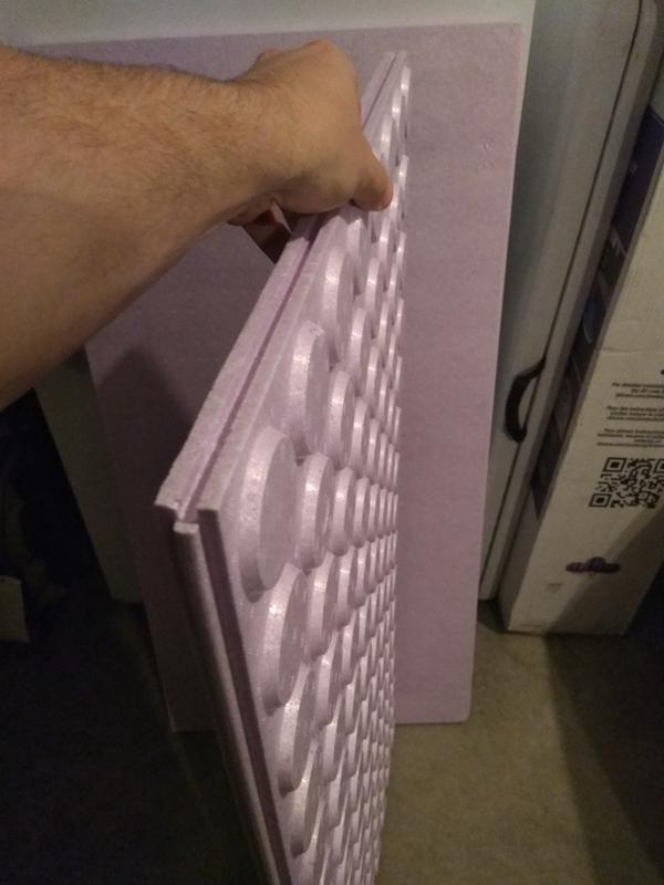 DRIcore Insul-Armor 76 23.25-ft W x 47.25-ft L x 1 -in T Premium Foam ...