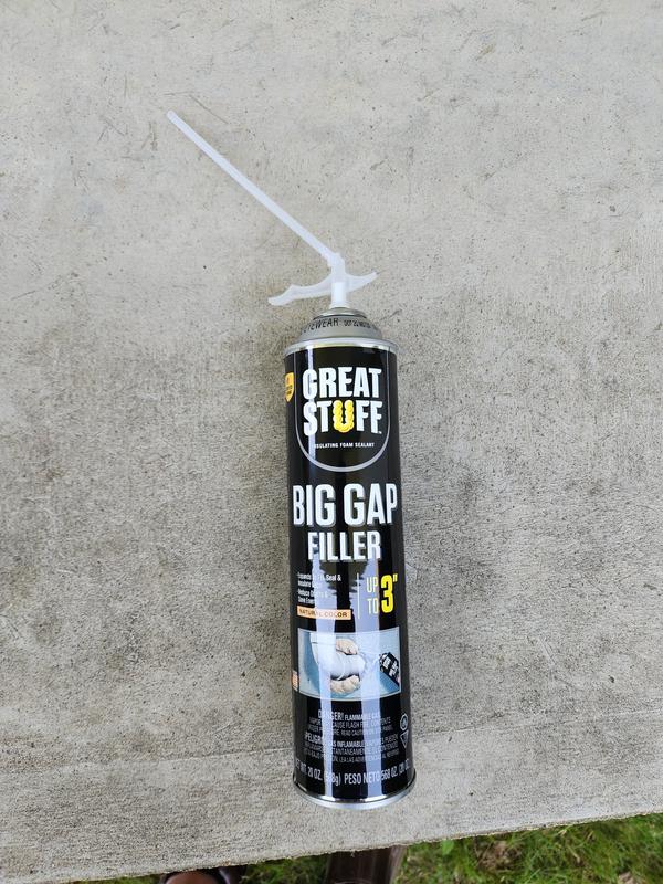 GREAT STUFF Big Gap Filler 20 oz Straw Indoor/Outdoor Spray Foam ...