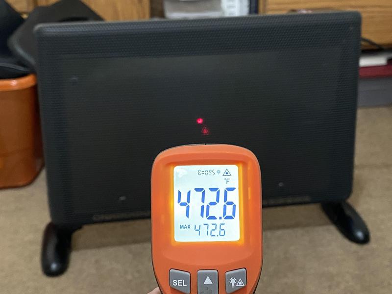 EdenDirect Up to 1500-Watt Convection Wall Mount Indoor Electric Space ...