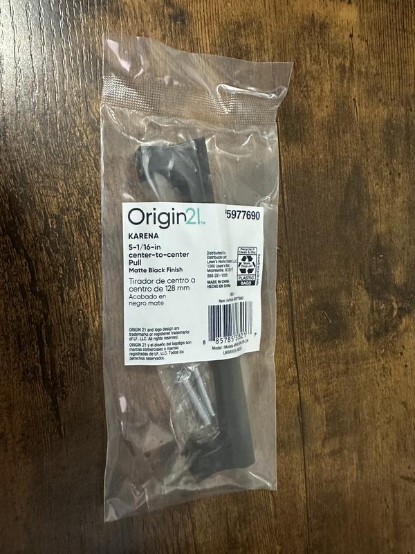 Origin 21 Karena 5-1/16-in (128mm) Center to Center Satin Nickel ...
