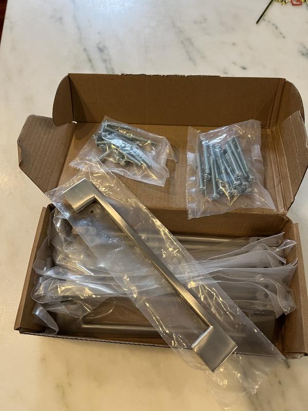 Style Selections 6-5/16-in (160mm) Center to Center Brushed Gold ...