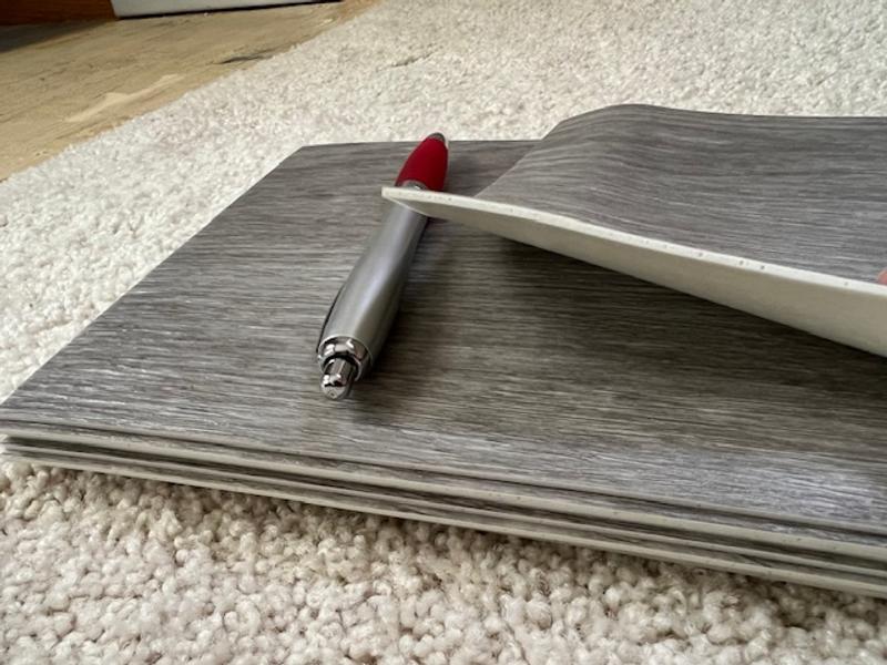 Armstrong Flooring (Sample) RenoVantage Pro Silver Dawn Gray Wood Look ...