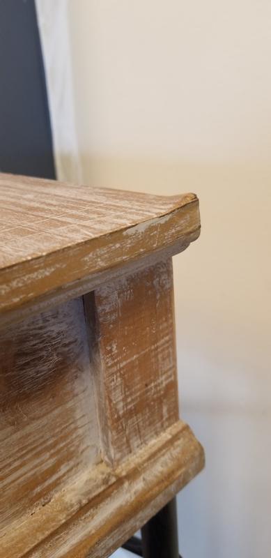 allen + roth Allen + Roth 42-in Brown Pine Writing desk in the Desks ...