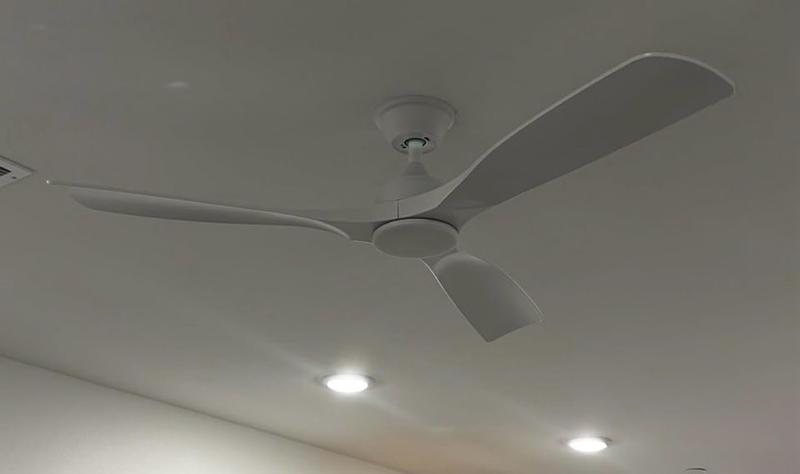 Depuley 180B 52-in Black with black Blades Fandelier Ceiling Fan ...