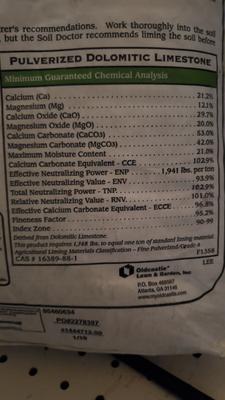 Timberline Soil Doctor Pulverized Garden Lime | Fasci Garden