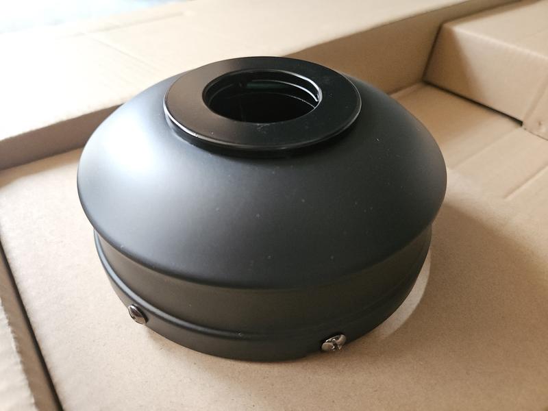 Harbor Breeze Cora 22-in Brushed Gold and Matte black LED Indoor ...