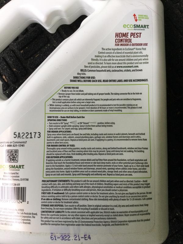 EcoSMART 64-fl oz Natural Home Pest Control Trigger Spray ECSM-33526-06 ...