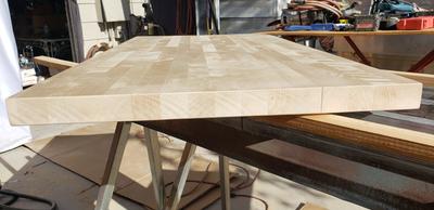The Baltic Butcher Block 8-ft x 24.96-in x 1.75-in Natural Birch ...