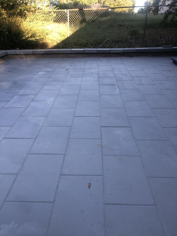Pavestone 24-in L x 16-in W x 2-in H Rectangle Dark Slate/Smooth ...