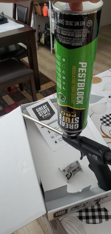 GREAT STUFF PRO Pestblock 20-oz Spray gun Indoor/Outdoor Spray Foam ...