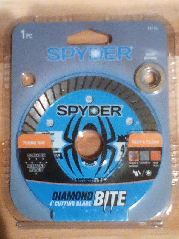 Spyder Diamond Bite 4-in Wet/Dry Turbo Rim Diamond Saw Blade 14115 at ...