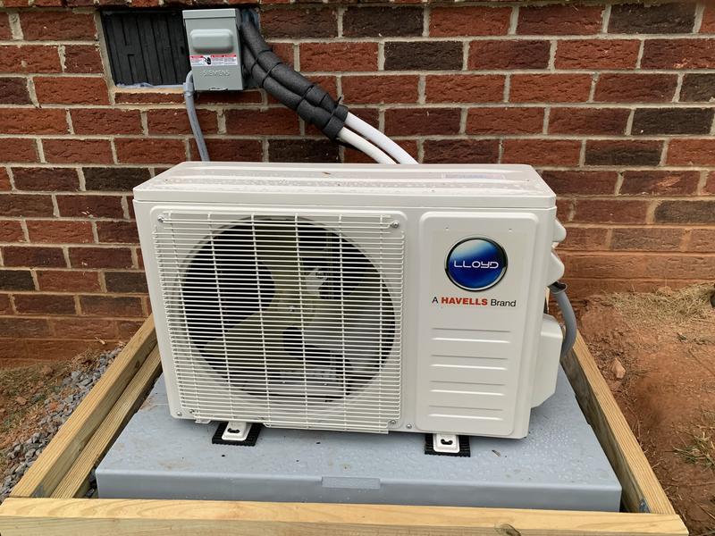 LLOYD Series 1 Single Zone 9000-BTU 19 SEER Ductless Mini Split Air ...