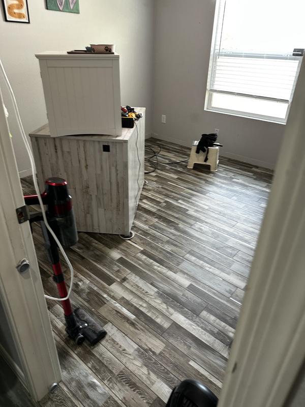 SMARTCORE By COREtec Floors Shady Pine Brown 12-mil x 5-in W x 48-in L ...