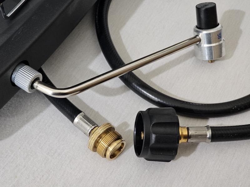 Empava Propane Refill Adapter for 1 lb QCC1/Type1 Propane Tank Brass ...