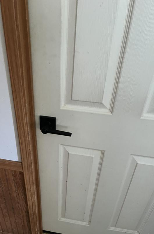 RELIABILT Dallas Matte Black Interior/Exterior Dummy Door Handle 93550 ...