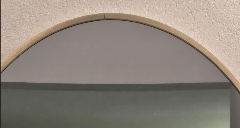 allen + roth 21-in x 31-in Framed Oval Bathroom Vanity Mirror (Brushed ...