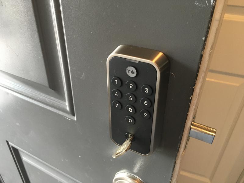 Yale Code Black Suede Electronic Deadbolt with Keypad YED210-NR-BSP at ...