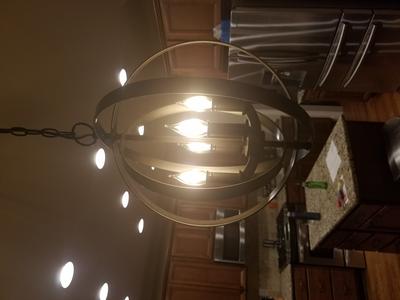 Kichler 40 -Watt EQ CA10 Amber Candelabra screw base E12 Dimmable LED ...