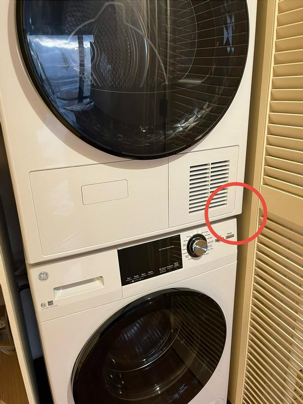 GE Steel Laundry Stacking Kit (White) GFA24KITL at Lowes.com