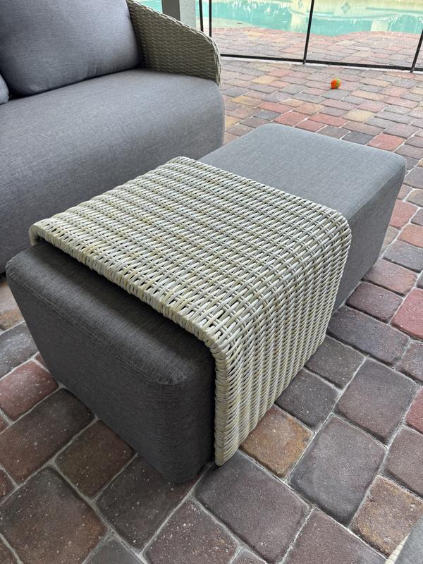 Shop Origin 21 Venza Light Gray 5-Piece Patio Conversation Set with Egg ...