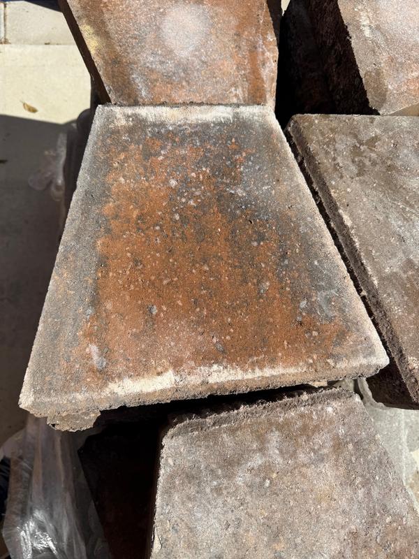 Oldcastle 3-in H x 14-in L x 12.5-in D Tan/ Charcoal Concrete Retaining ...