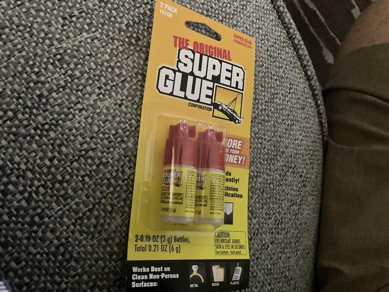 The Original Super Glue Original Formula 3-Pack 3-gram Liquid Super ...