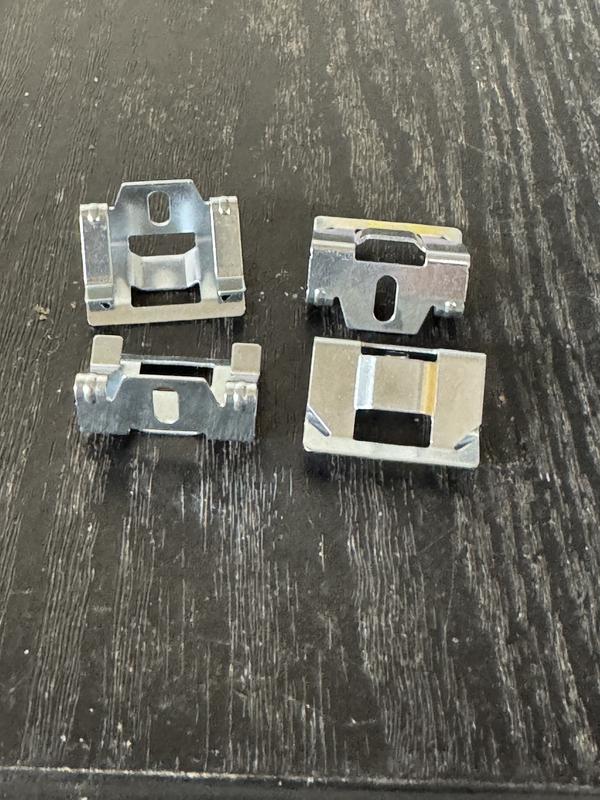 Hubbell RACO 10-Pack Gray Metal Repair Clip Wall Electric Box Mounting ...