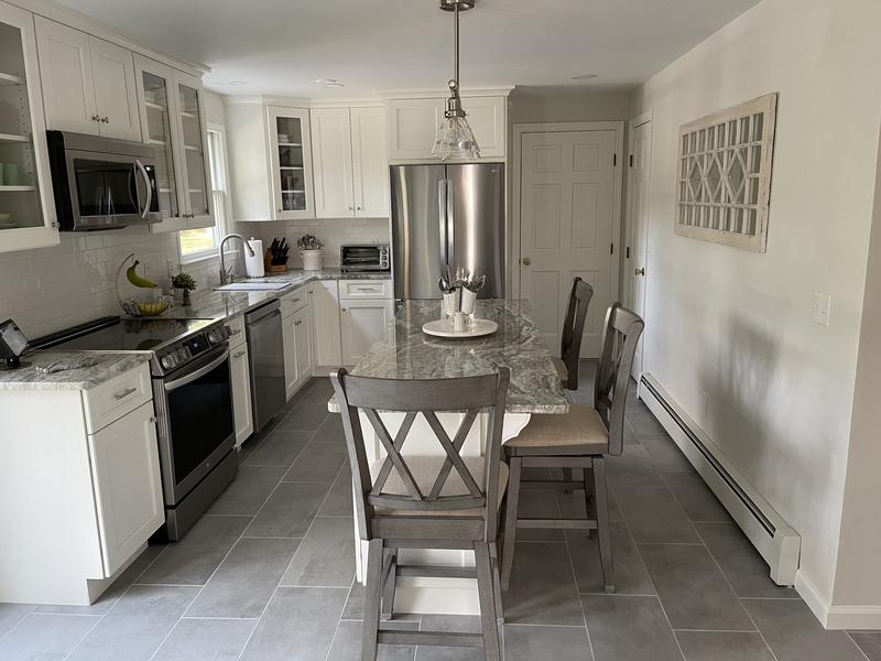 allen + roth Cityscape Gray 12-in x 24-in Glazed Porcelain Cement Look ...