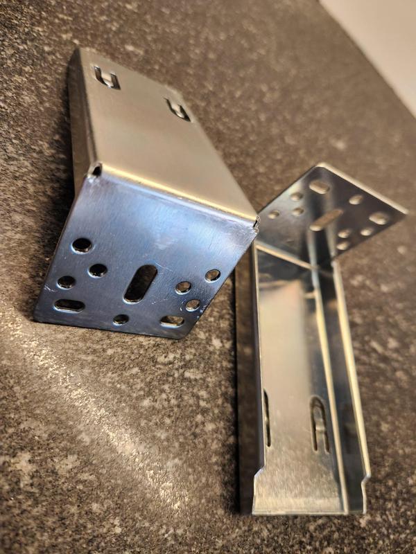 RELIABILT Zinc Plated Steel Slide Bracket D906SEW-ZP-CP at Lowes.com