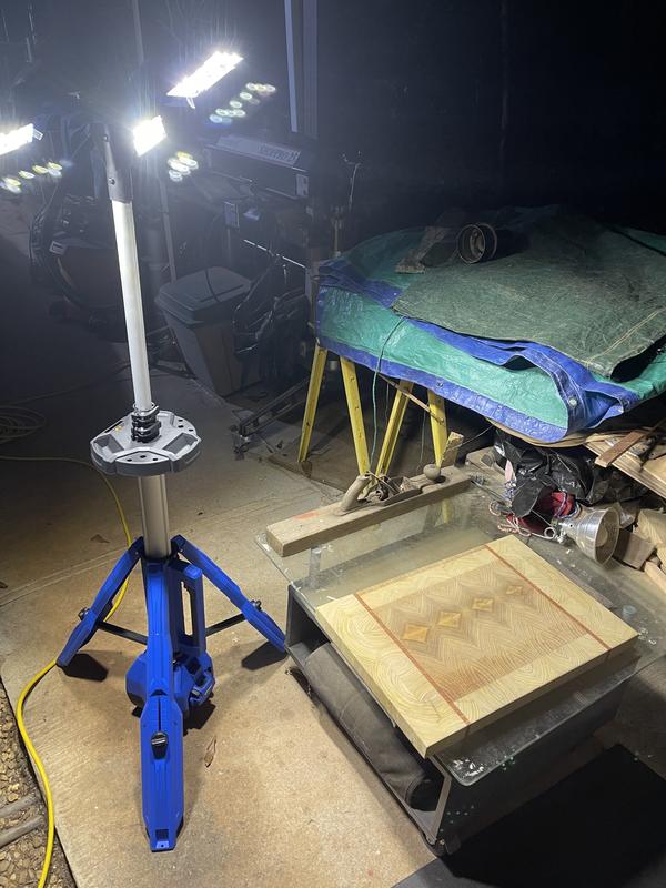 Kobalt 24-volt 3000-Lumen LED Battery-operated Stand Work Light KTL ...