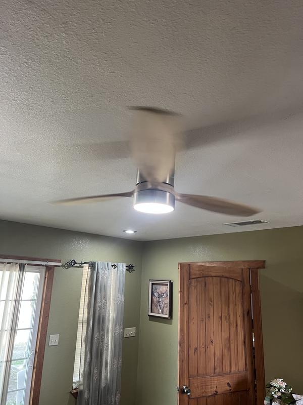 Sofucor 52k077 52-in White Color-changing Indoor/Outdoor Flush Mount ...