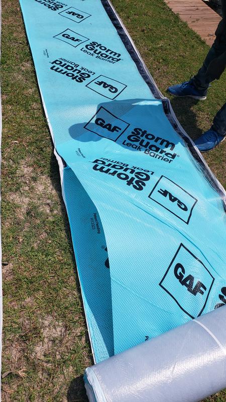 GAF Stormguard 36.0-in x 66.0-ft 200.0-sq ft Polypropylene Roof ...