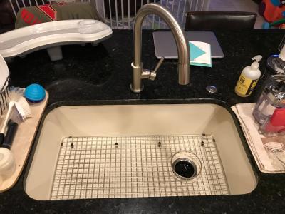 BLANCO Diamond Silgranit Undermount 33.5-in x 18.5-in Granite Single ...