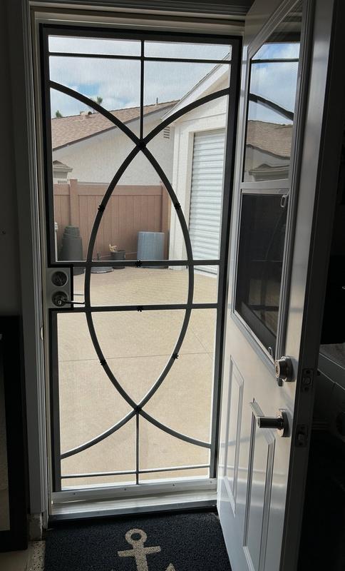 RELIABILT Rio 72-in x 81-in Black Steel Universal/Reversible Surface ...