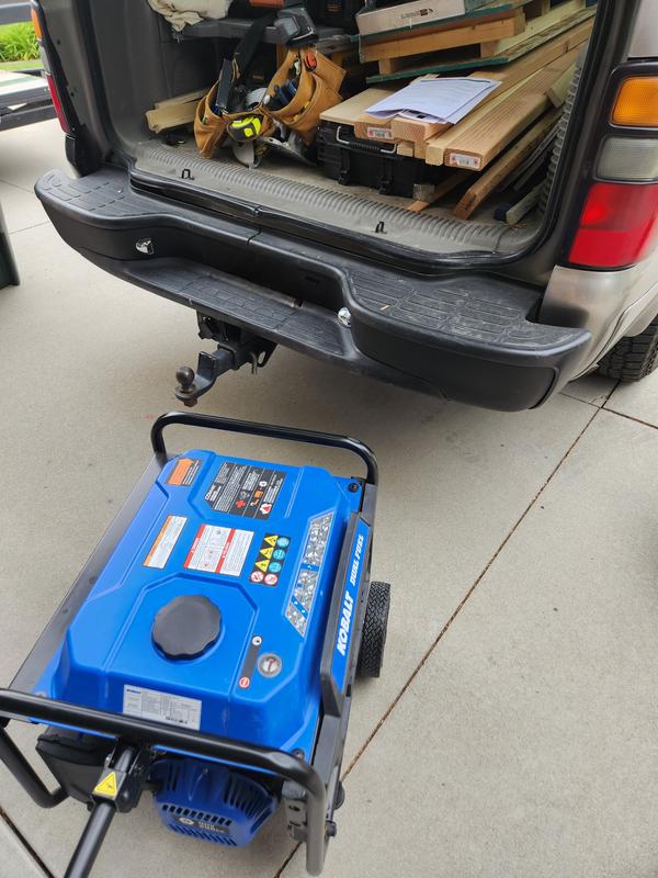 Kobalt 49 State 6830 / 5500 -Watt Dual fuel Portable Generator in the ...