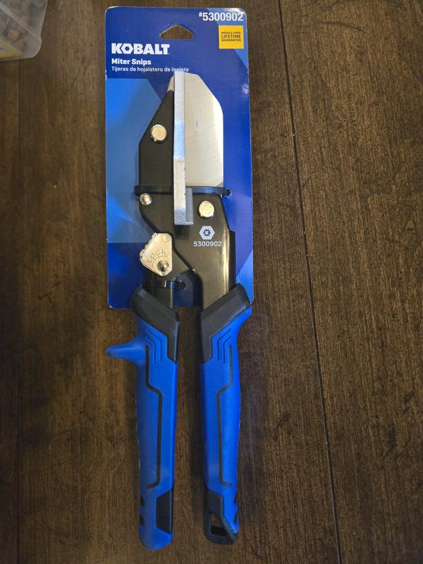 Kobalt Miter Stainless Steel Snips 54361 at Lowes.com